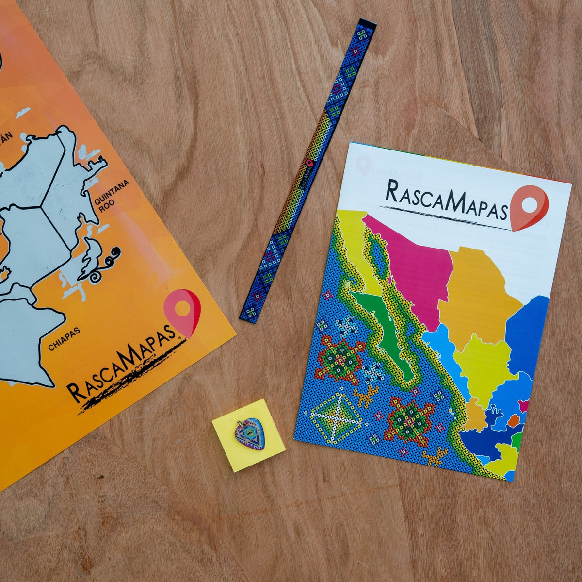 DOS Rasca Mapas de los 32 estados de México - Rasca Mapas