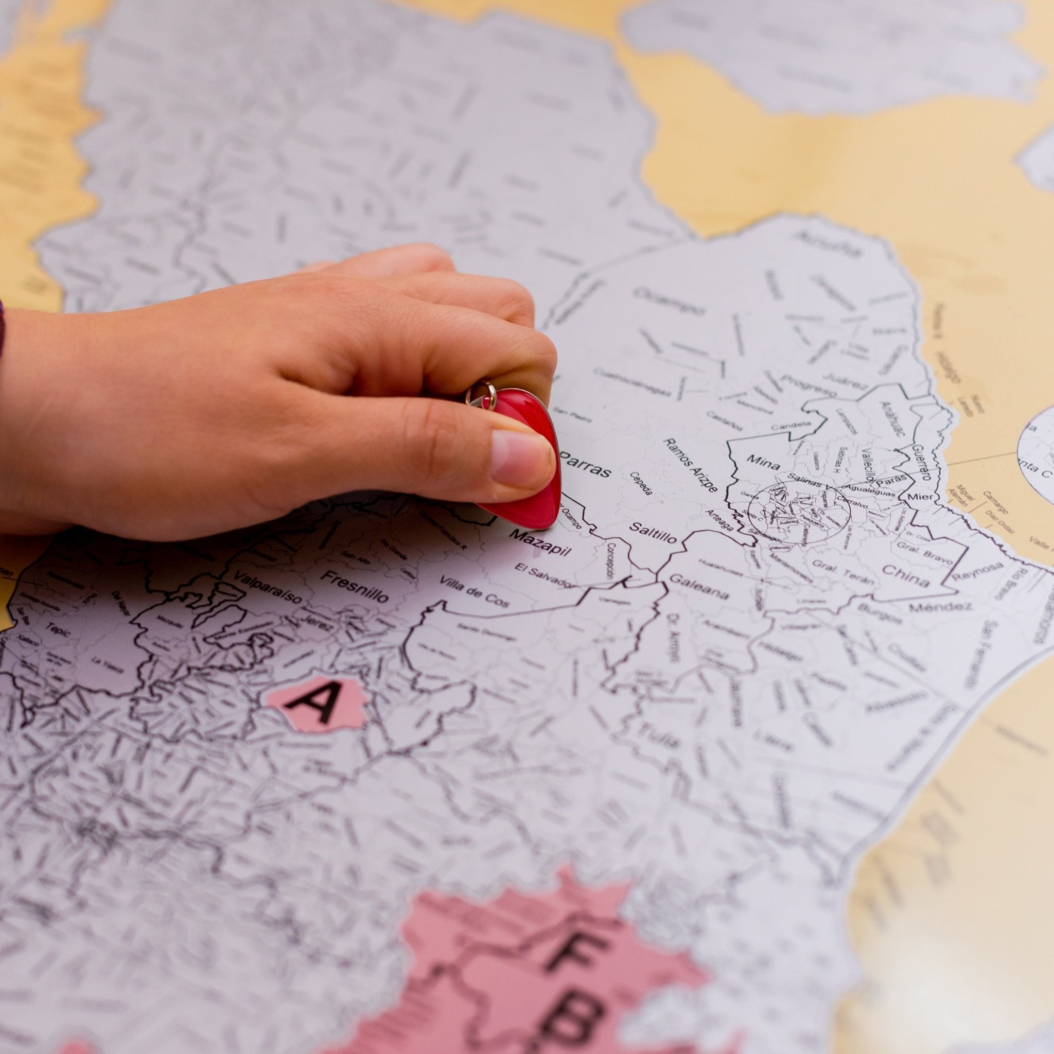 Rasca Mapa de TODOS los municipios de México - Rasca Mapas